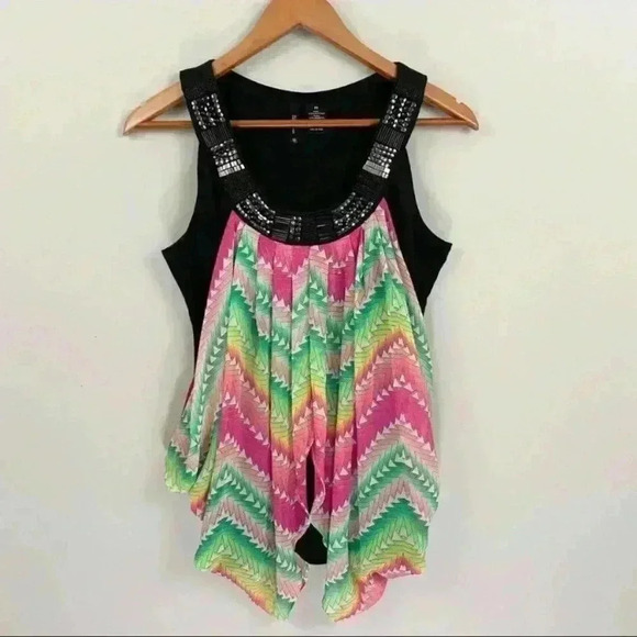 new directions | Tops | New Directions Layered Top With Bead Detail ...